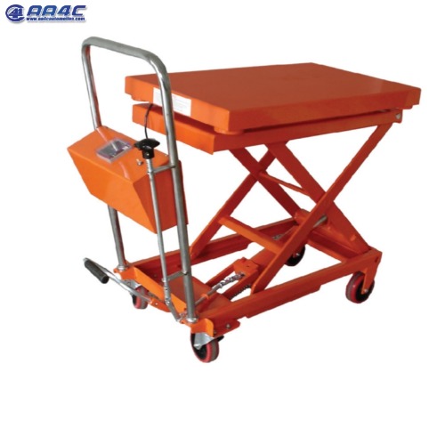 AA4C Lift table truck with scale Weighing lift table